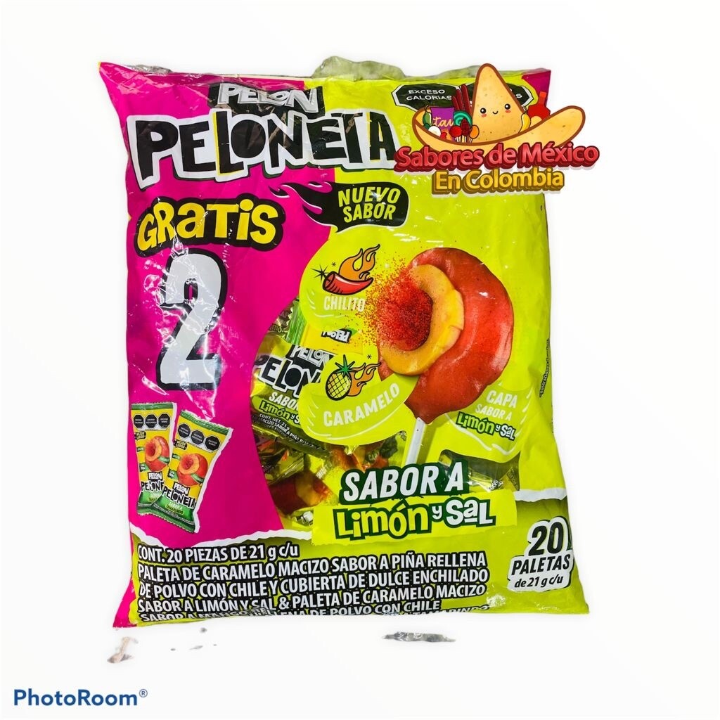 Paquete Pelon Peloneta Limon y Sal