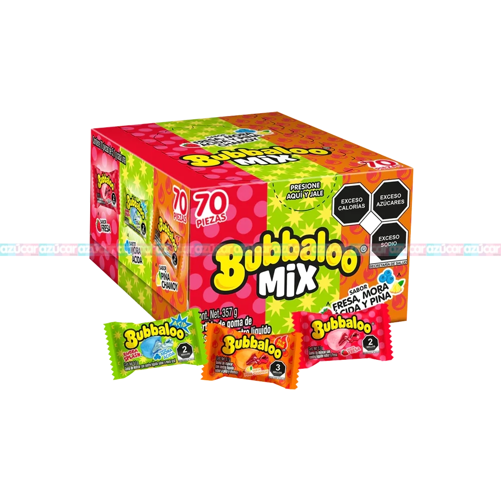 Caja Bubbaloo Mix