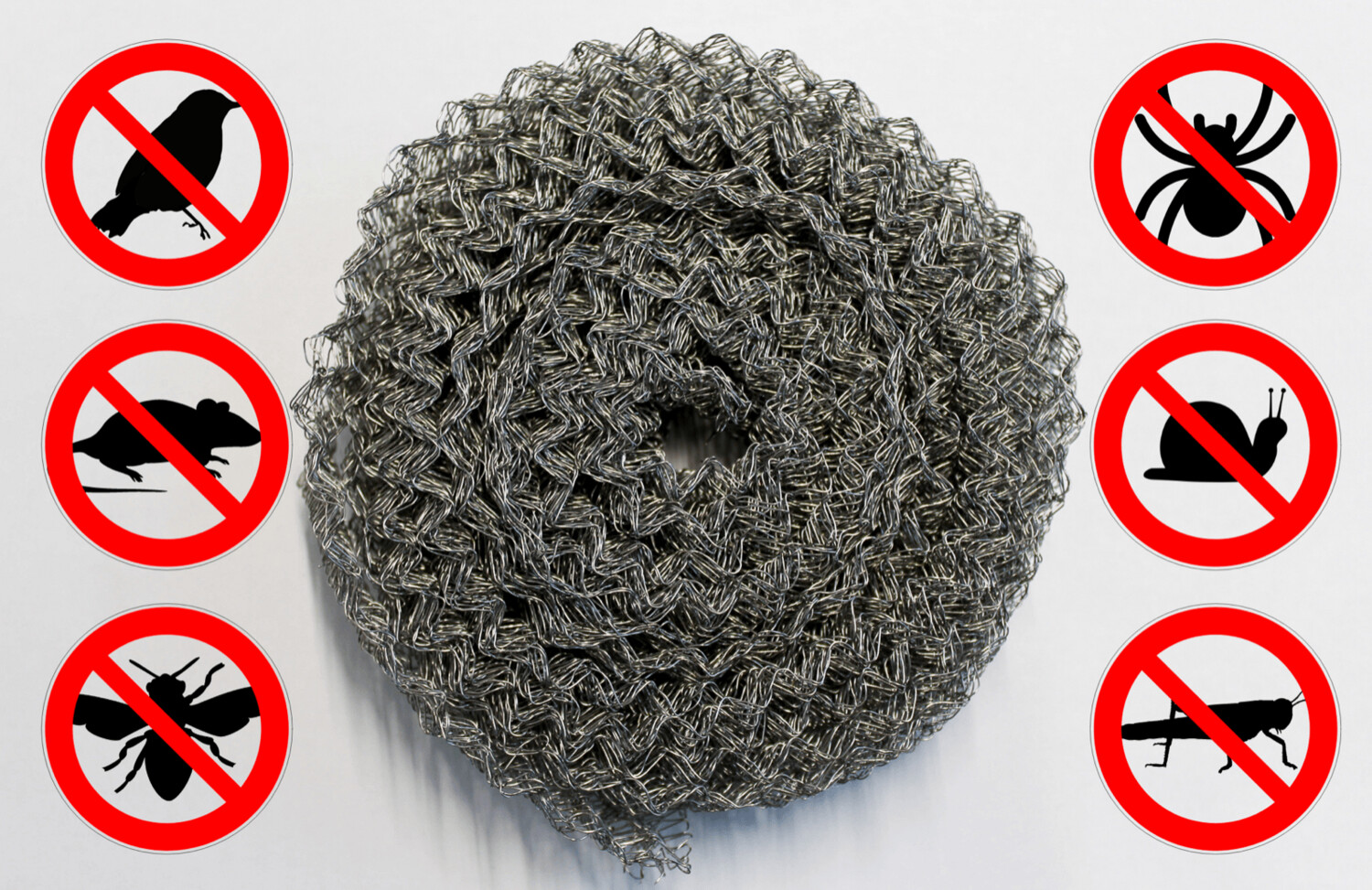 Aviary Mesh | ClearMesh Stainless Steel Knitted Wire Mesh | Knitwire