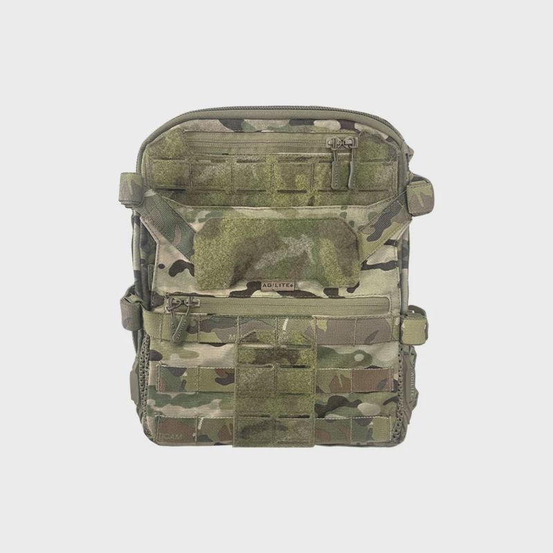 Agilite Micro Map Back Panel - Multicam