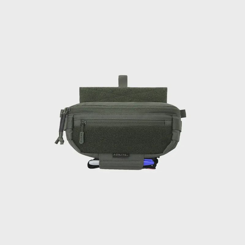 Agilite Six Pack Hanger Pouch Ranger Green