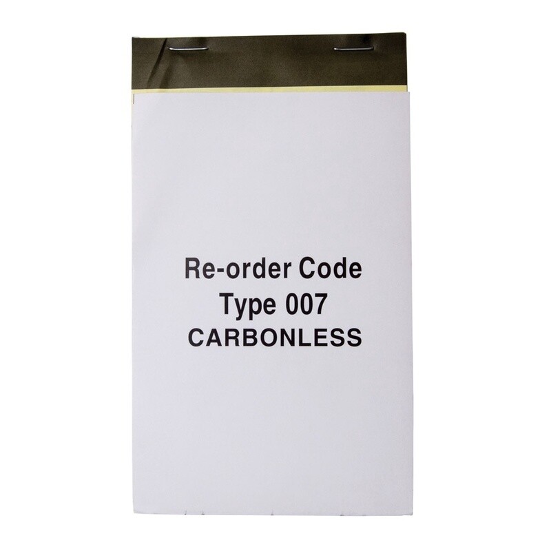 Docket Book Duplicate Restaurant Long | M