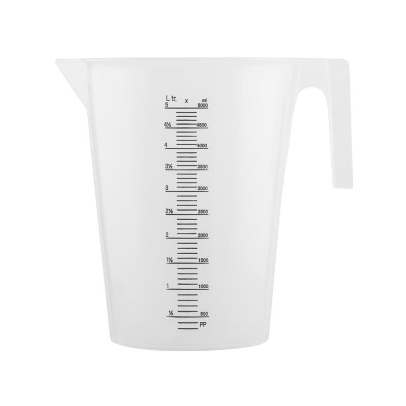 Measuring Jug Plastic Stackable (Extra Large) 5L | T