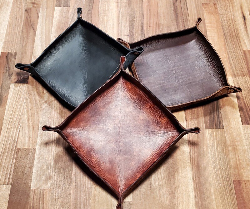 Leather EDC Dump Trays