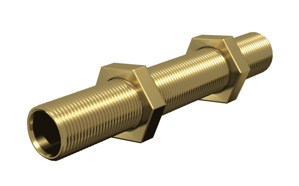 .5" Brass threaded Waveguide