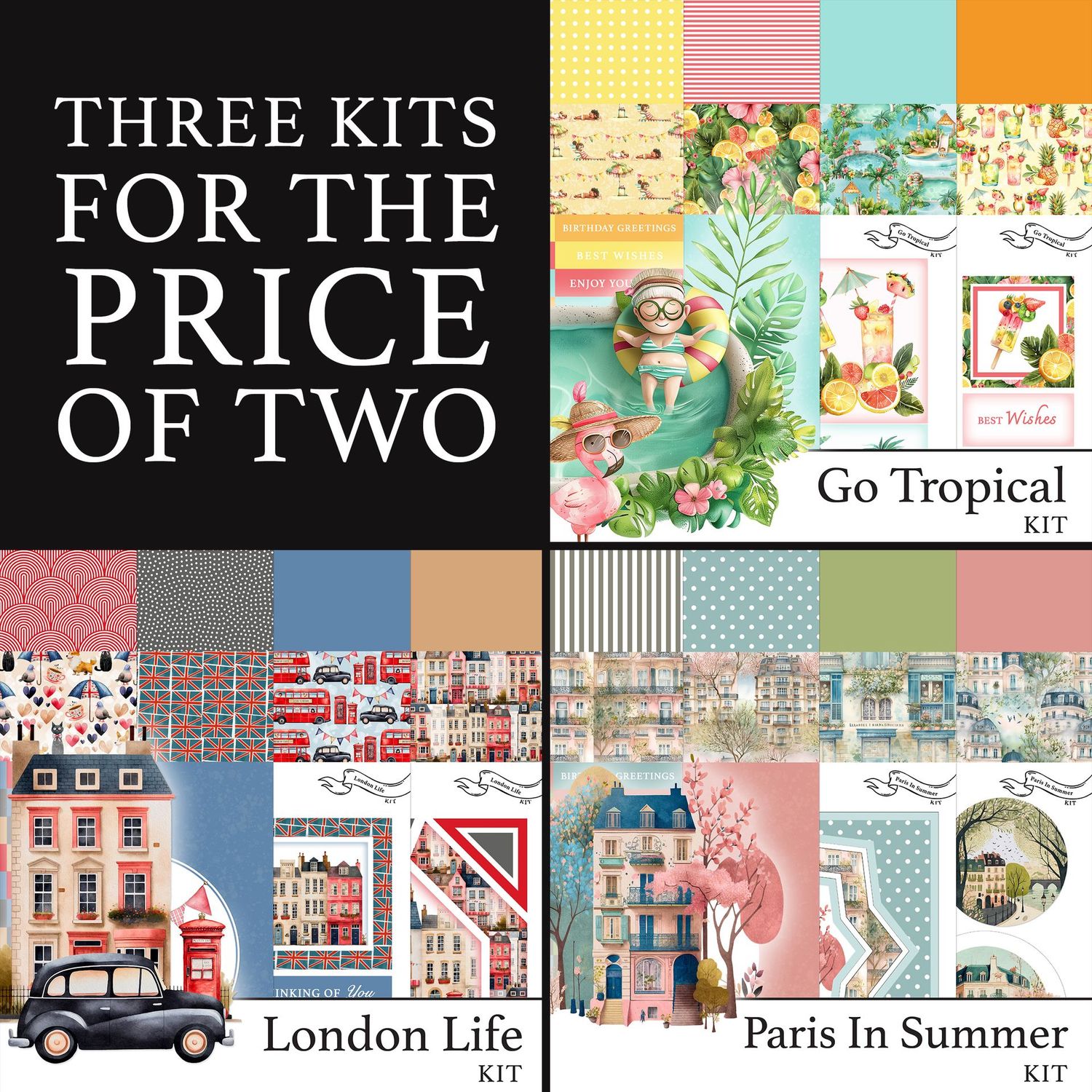 3 for the price of 2 Kits