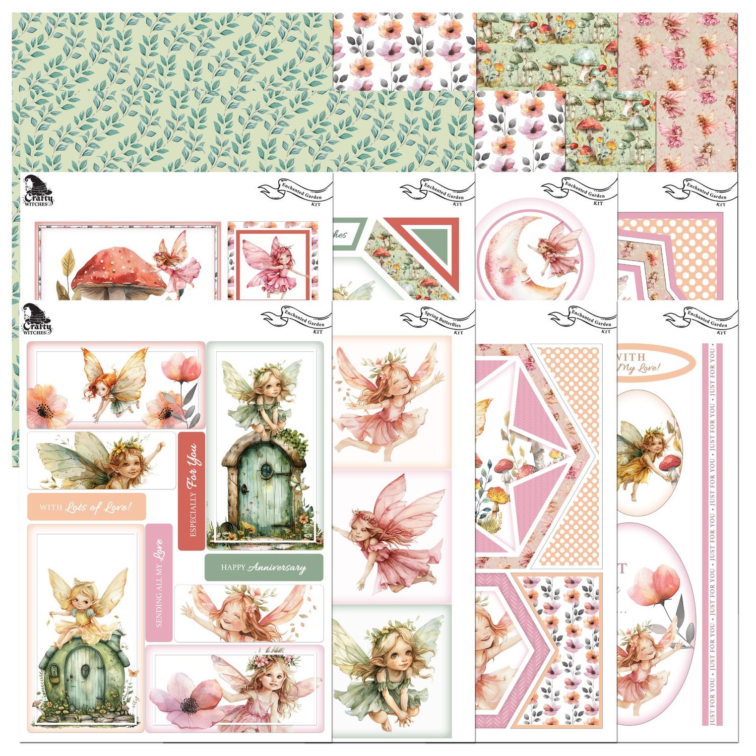 Summer Flowers Digital Kits