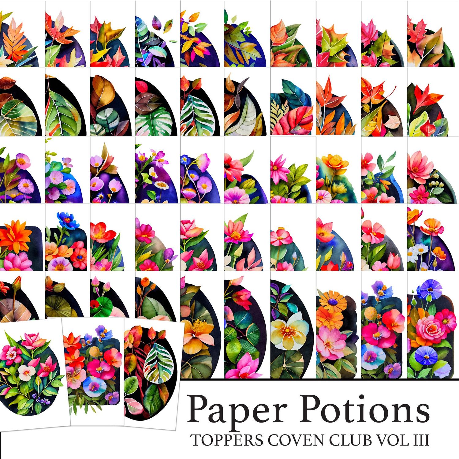 Paper Potions Topper Sets