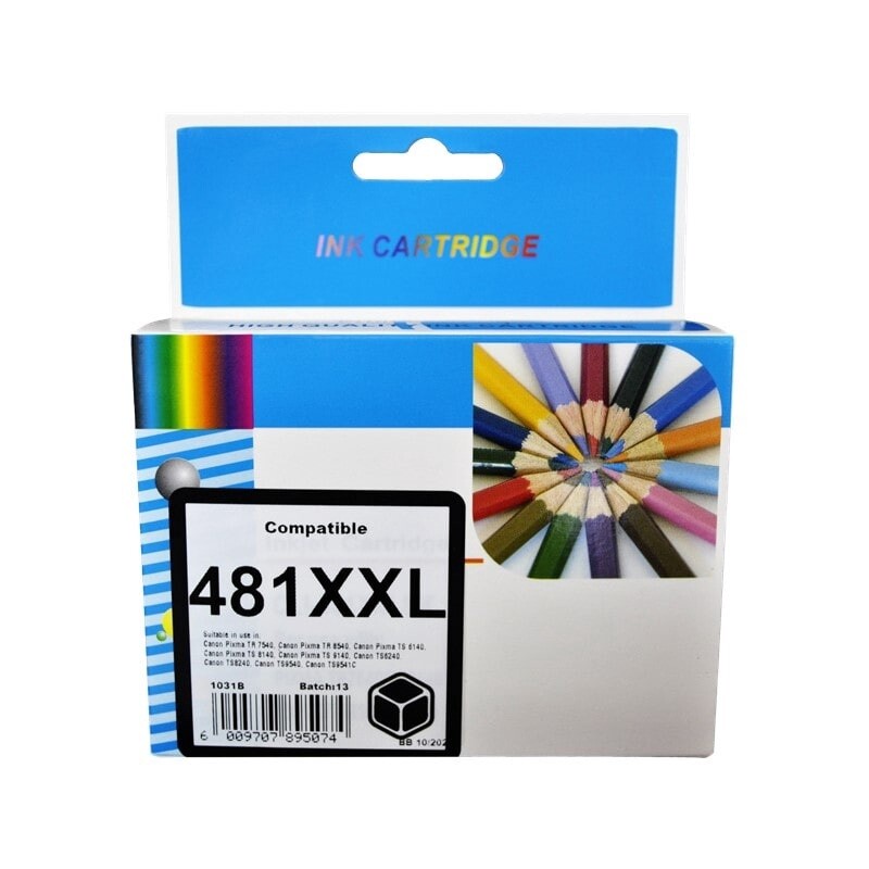 Canon CLI 481 XXL Black Ink Compatible