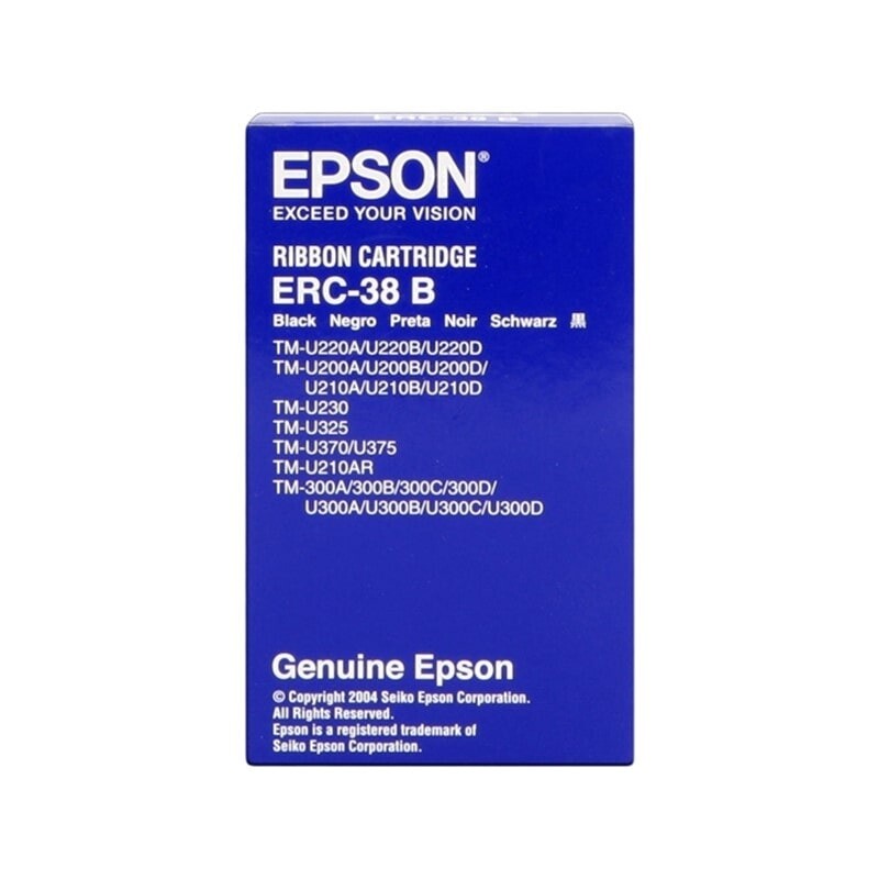 Epson (ERC-38) Black And Red Ribbon Ink Original