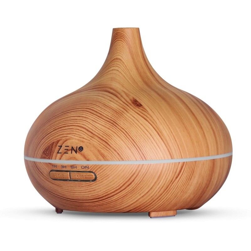 Ultrasonic Diffuser -ZEN Dusk Series - Light Wood