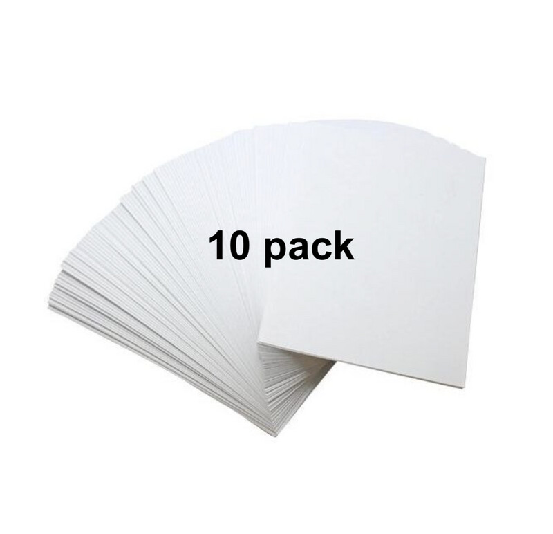 White A4 Card - 160gsm - 10 pack