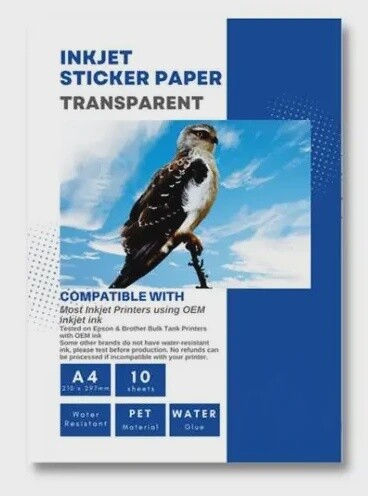 Transparent Sticker Paper