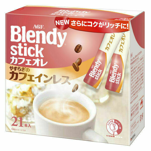 Ajinomoto, Blendy, 21 sticks, Instant Coffee, Caffeine-less