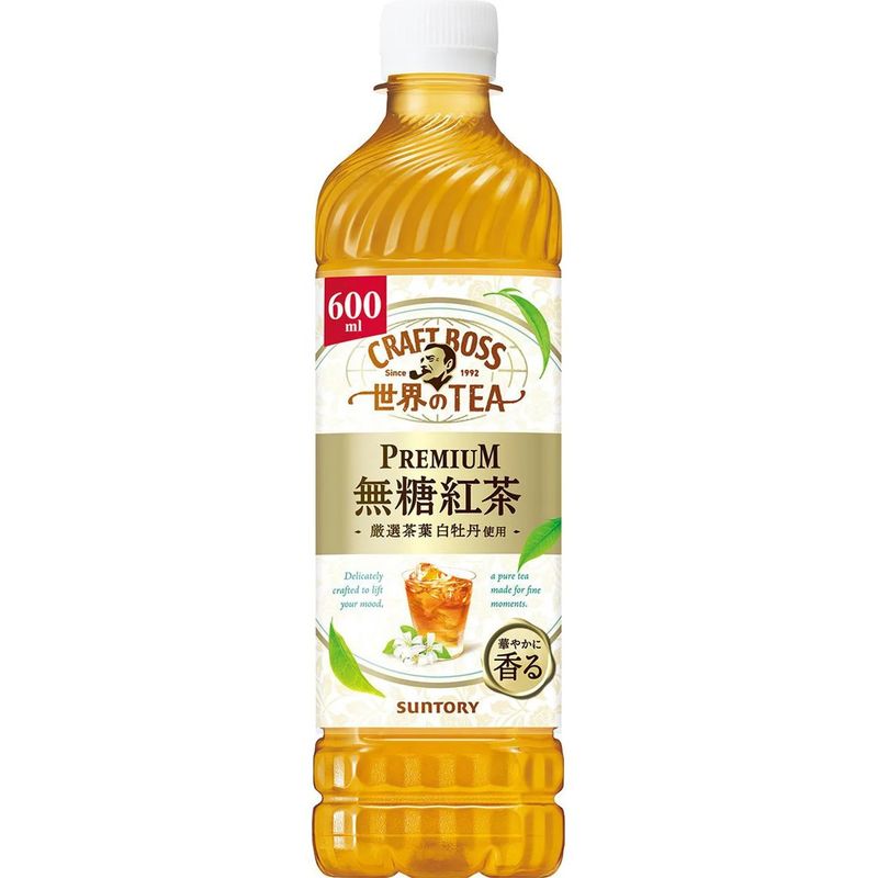 Suntory Craft Boss Premium Unsweetened Black Tea 600ml