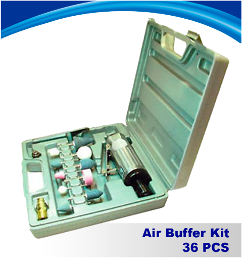AIR BUFFER KIT 36PC 22000 RPM