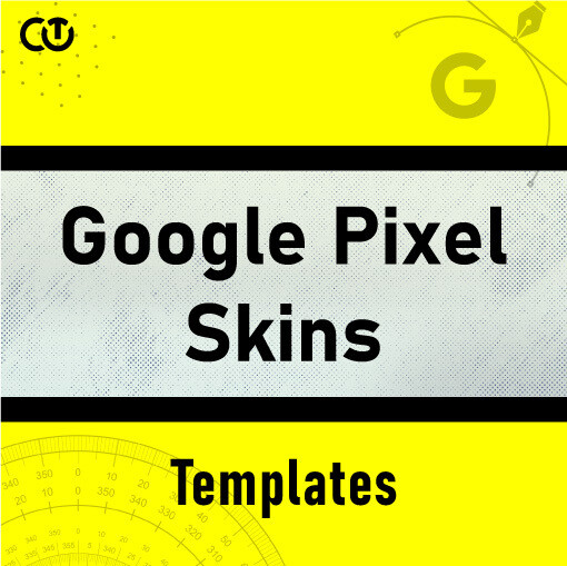 Google Pixel | Vinyl Ready Vector Cut File Templates for mobile Skins ...
