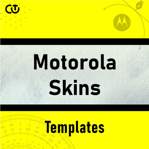Motorola | Vinyl Ready Vector Cut File Templates for mobile Skins in AI ...