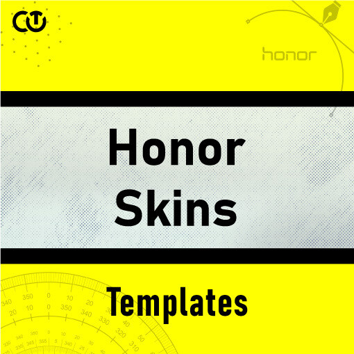 Honor | Vinyl Ready Vector Cut File Templates for mobile Skins in AI ...
