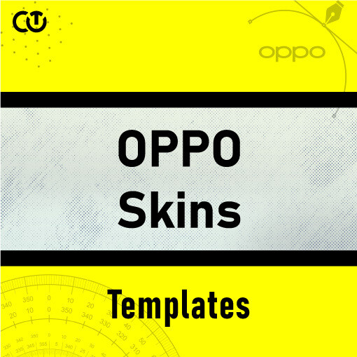 Oppo | Vinyl Ready Vector Cut File Templates for mobile Skins in AI ...