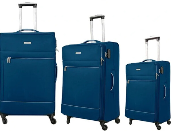 Tosca | Suitcase | Platinum | Navy
