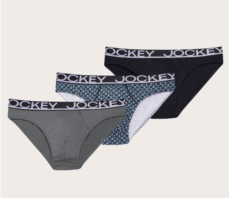 Jockey | Plain Brief | 3 pack | Multi Colour