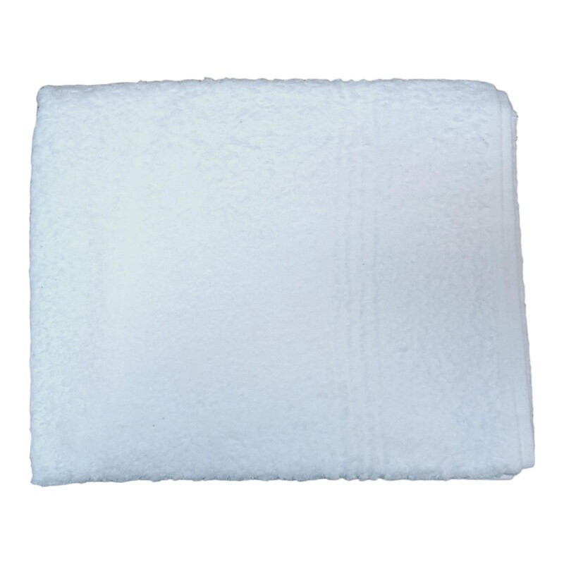 Glodina | Luxury Marathon Bath Towel | 610gsm/550gm2 | White| 70x135