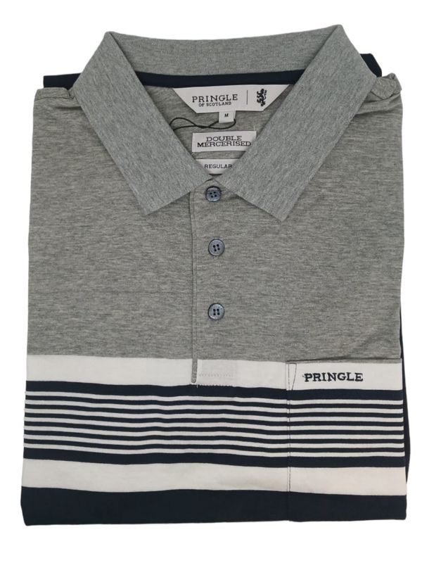 Pringle | Ostin Golfer | Double Mercerised | Navy