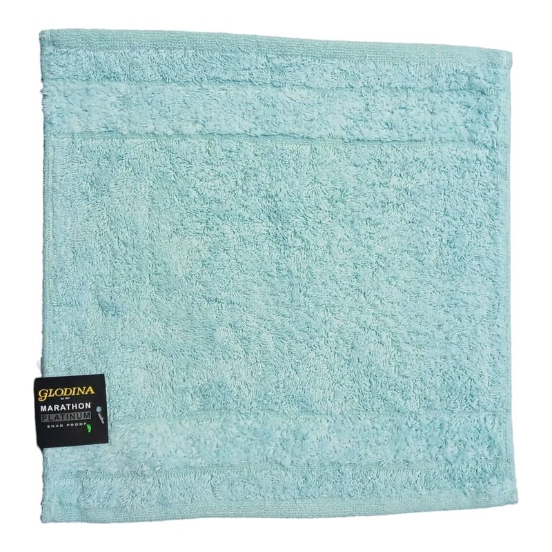 Glodina | Marathon Platinum Face Cloth | 610gsm/550gm2 | Aqua | 30x30