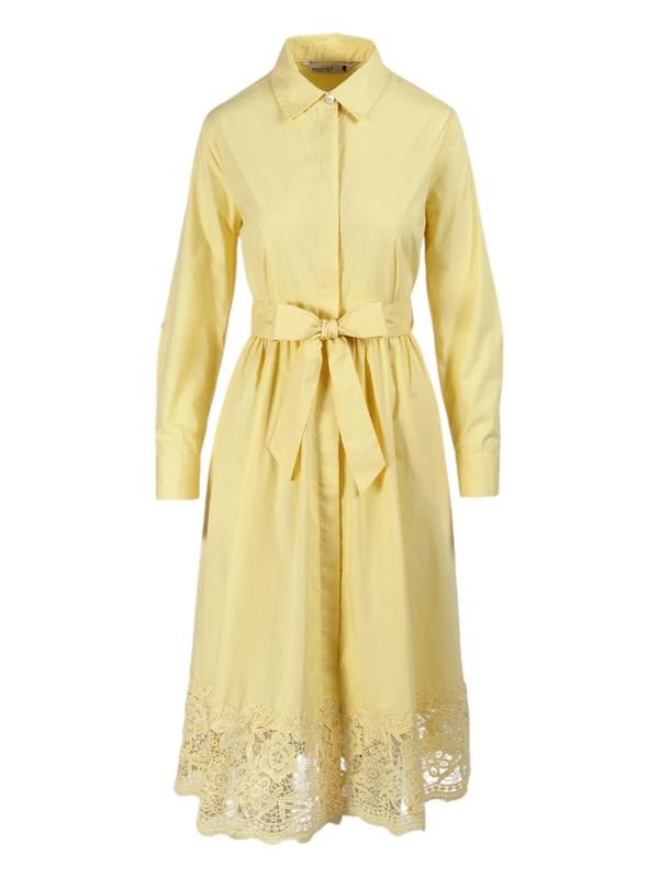 Pringle | Ellie Shirt Dress | Yellow