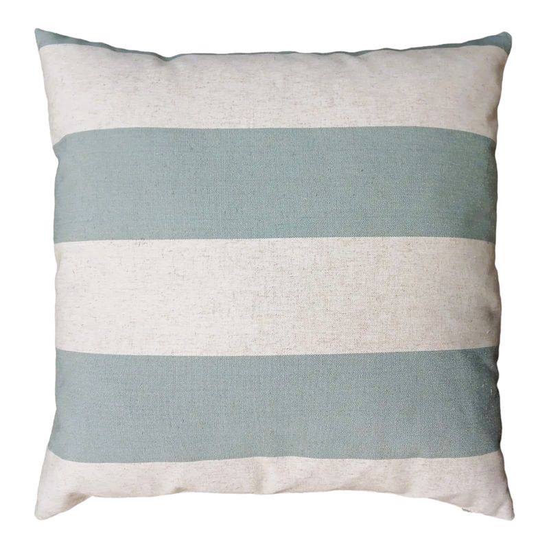 Creative Cushions | Luxurious Scatter Cushion | Turquoise Stripe | 60x60