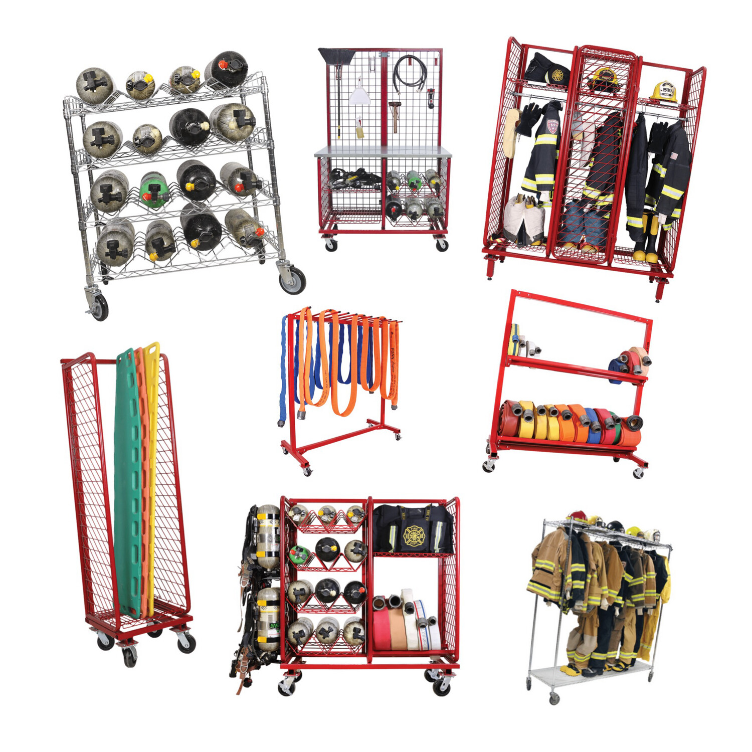 FIREFIGHTER RACKS