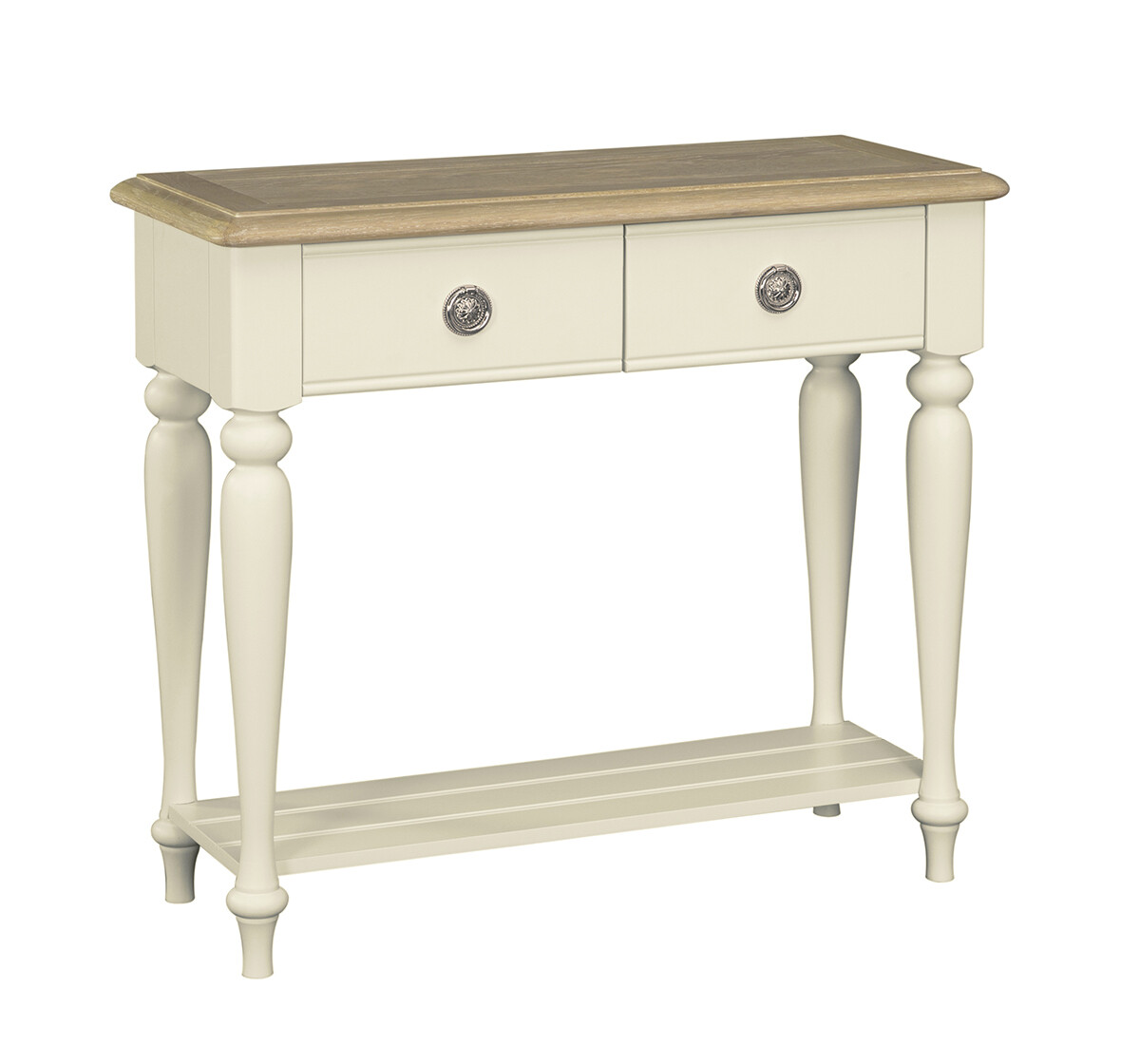 Meghan Console Table - Oak | Cream | Caffreys Furniture | Nationwide ...