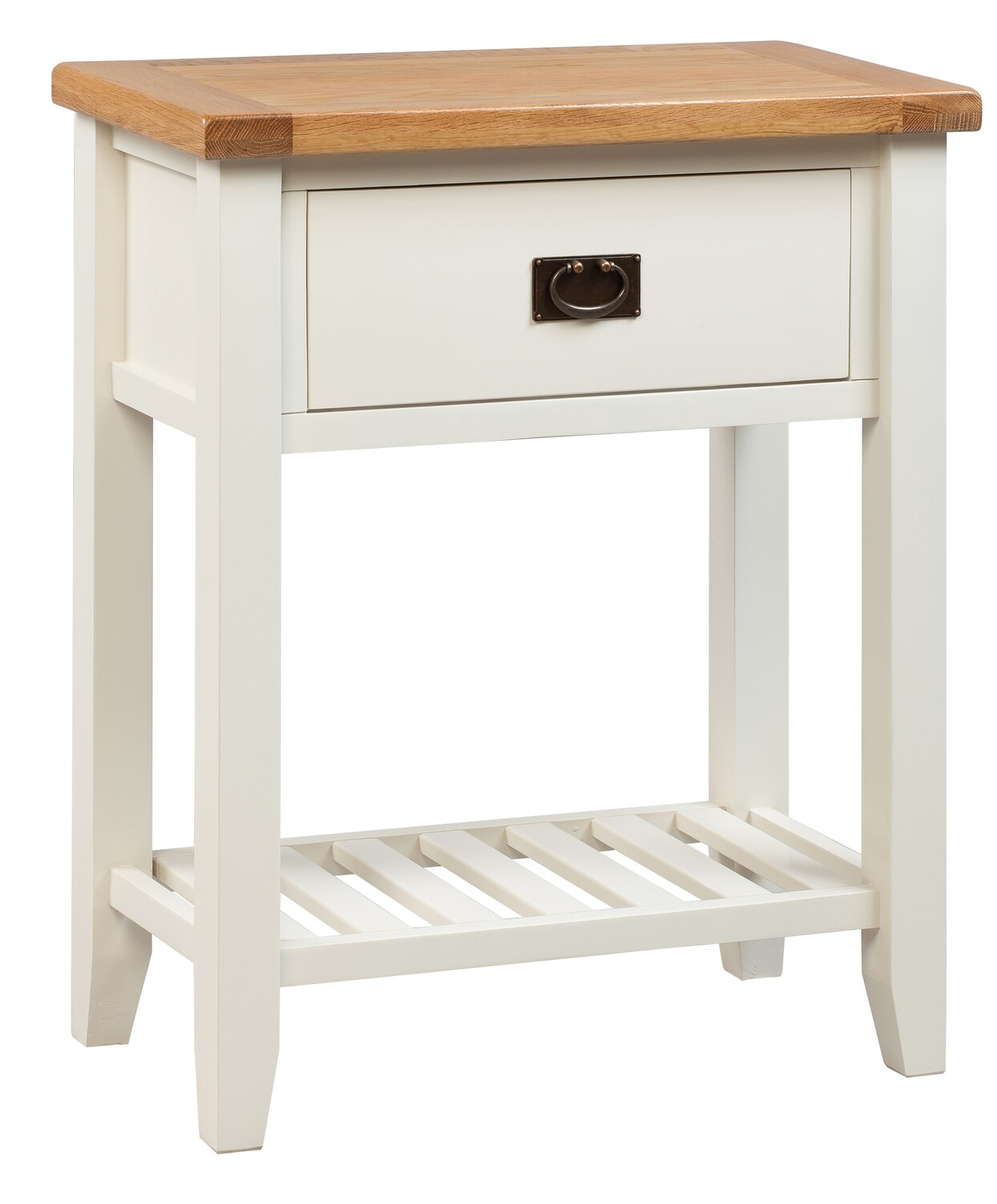Skellig Oak Small Console Unit | Caffreys Furniture | Nationwide Delivery