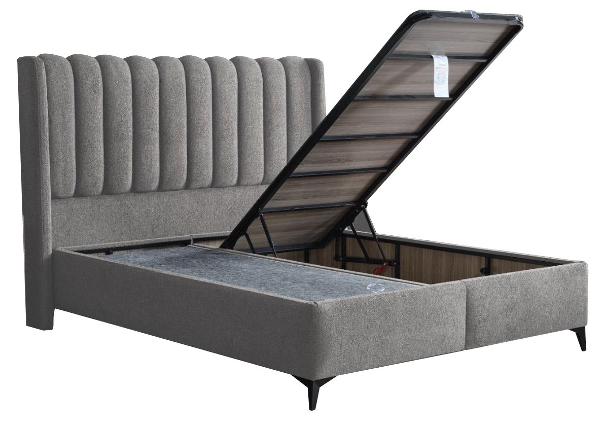 Marlow Ottoman Bed - Cool Grey