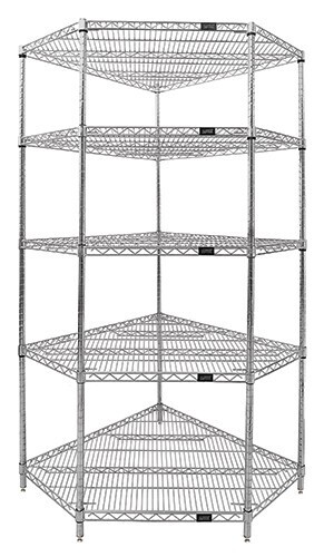 Wire Shelving Corner Shelving