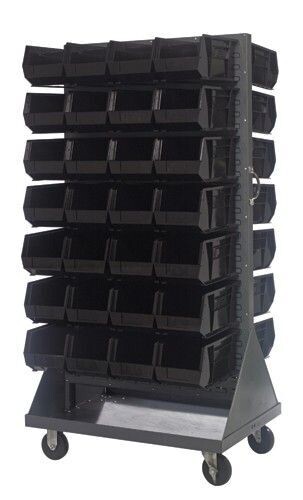 QMD-36H-240 mobile Louvered heavy-duty storage rack