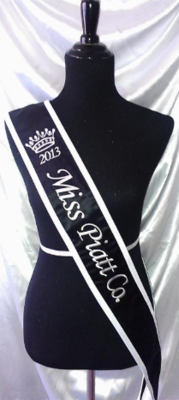 Discount Custom Pageant Sashes - The Sash Out - Beauty Pageant Sashes ...