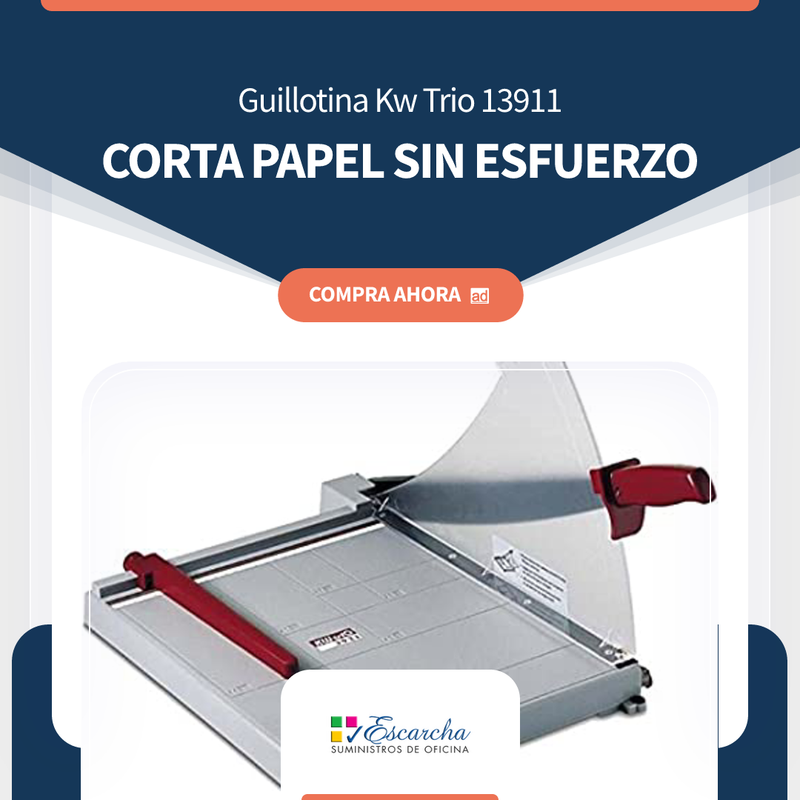 GUILLOTINA KW TRIO MODELO 3911