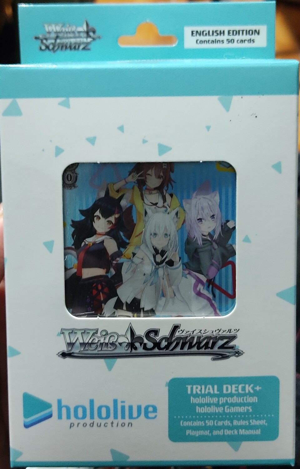 SJ Holo Live Trial Deck Weiss Schwarz Nuevo Sellado Ingles