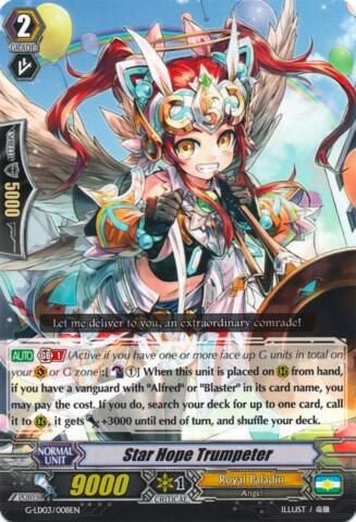 Star Hope Trumpeter - G-Legend Deck Vol.3: The Blaster (G-LD03) G-Legend Deck Vol.3: The Blaster