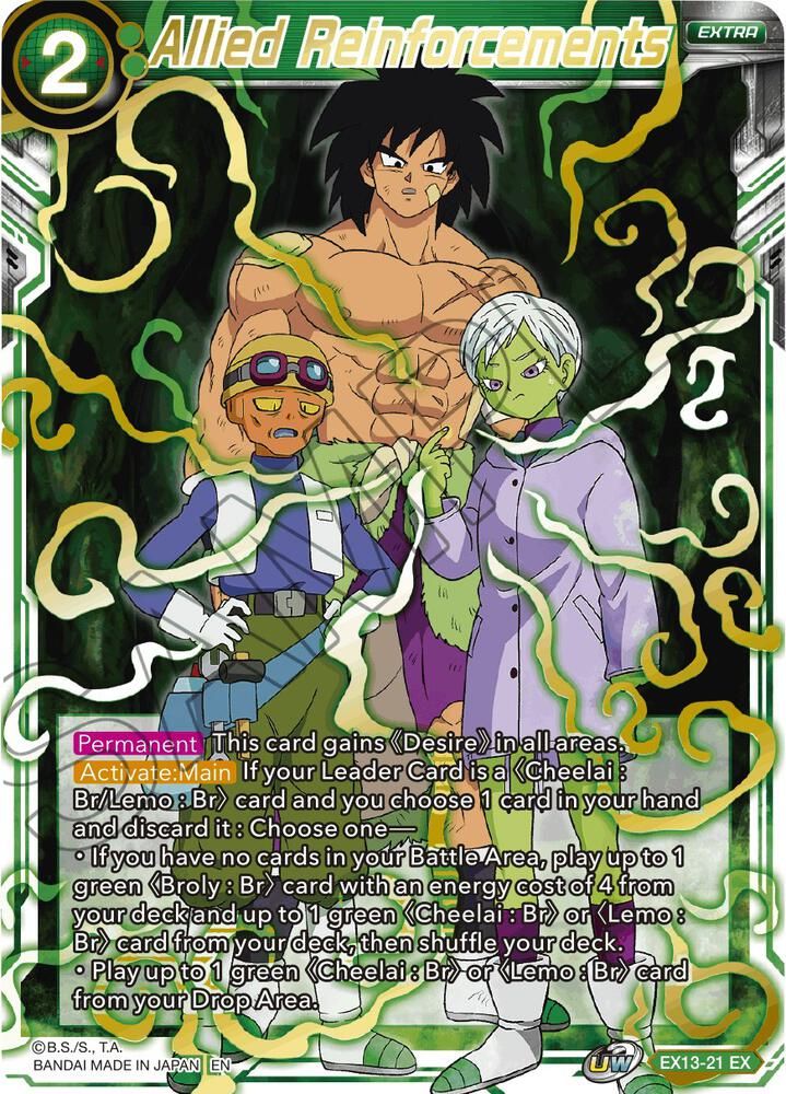 Allied Reinforcements - Special Anniversary Set 2020 (DBS-BE13) Special Anniversary Set 2020