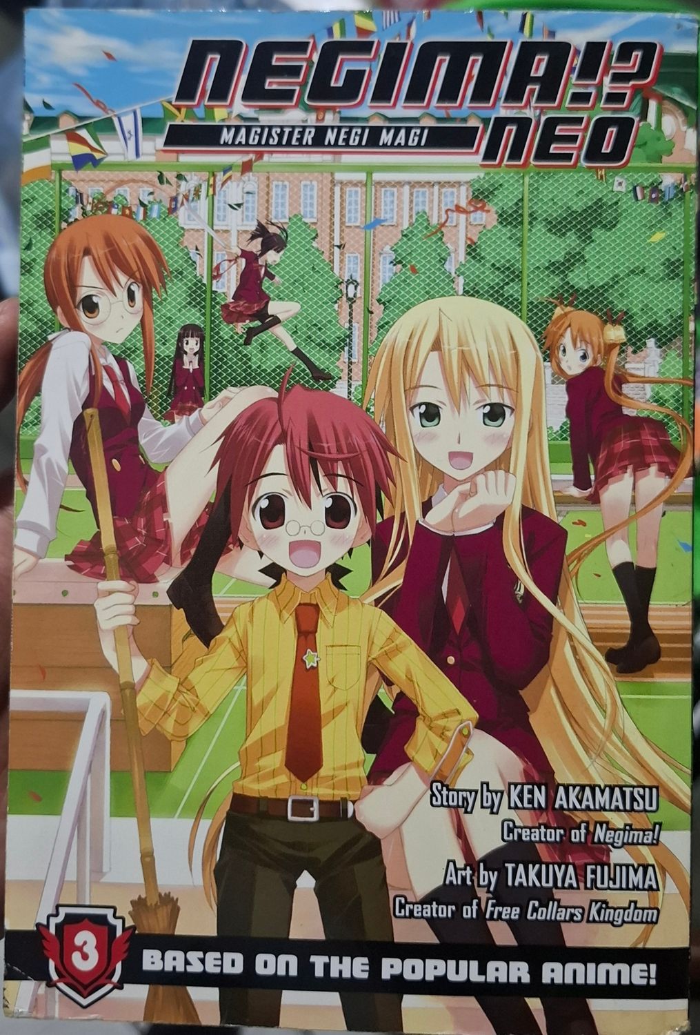 BAF1 Negima Neo Manga Volumen 3 Ingles