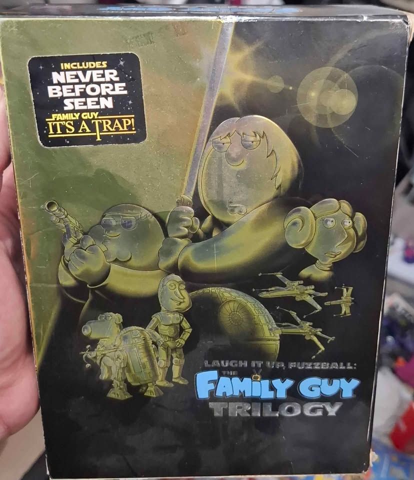 BAF1 Family Guy Trilogy DVD Box Set 3 Discos Padre de Familia Star Wars ...