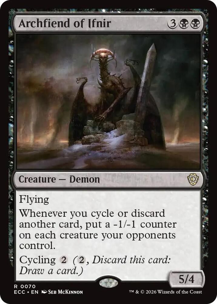 SJ Archfiend of Ifnir - Commander: Lorwyn Eclipsed (ECC) Commander ...