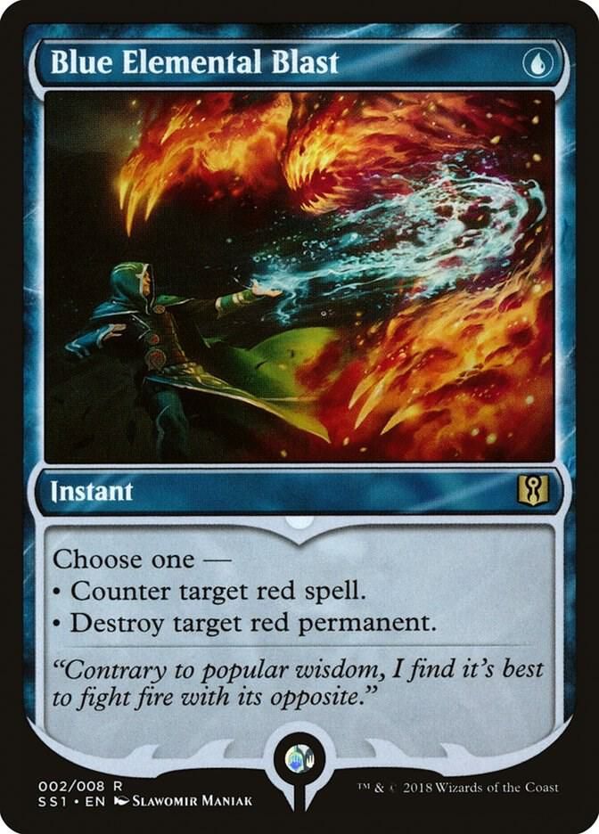 SJ Blue Elemental Blast - Signature Spellbook: Jace (SS1) Signature ...