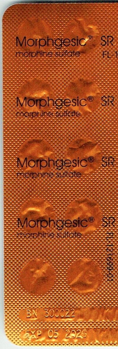mst continus 10mg prolonged release tablets morphine