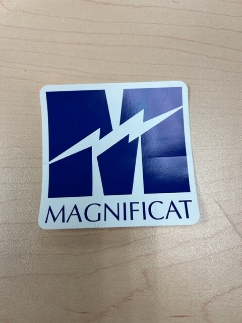 3" Blue Streak Sticker