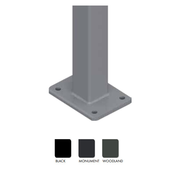 50x50 Base Plated Post