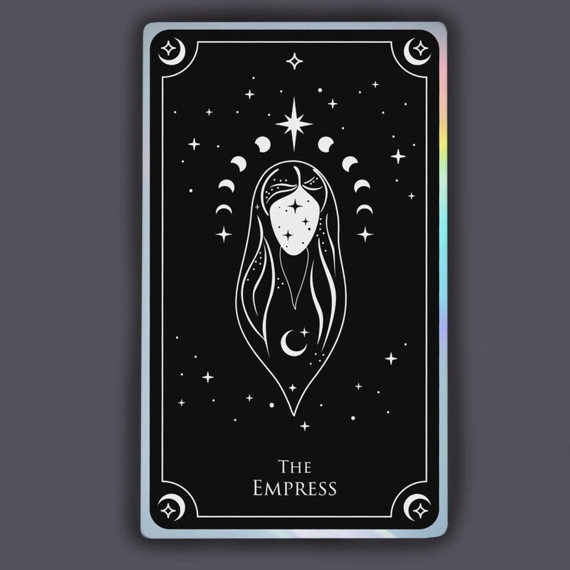 The Empress Holographic Sticker